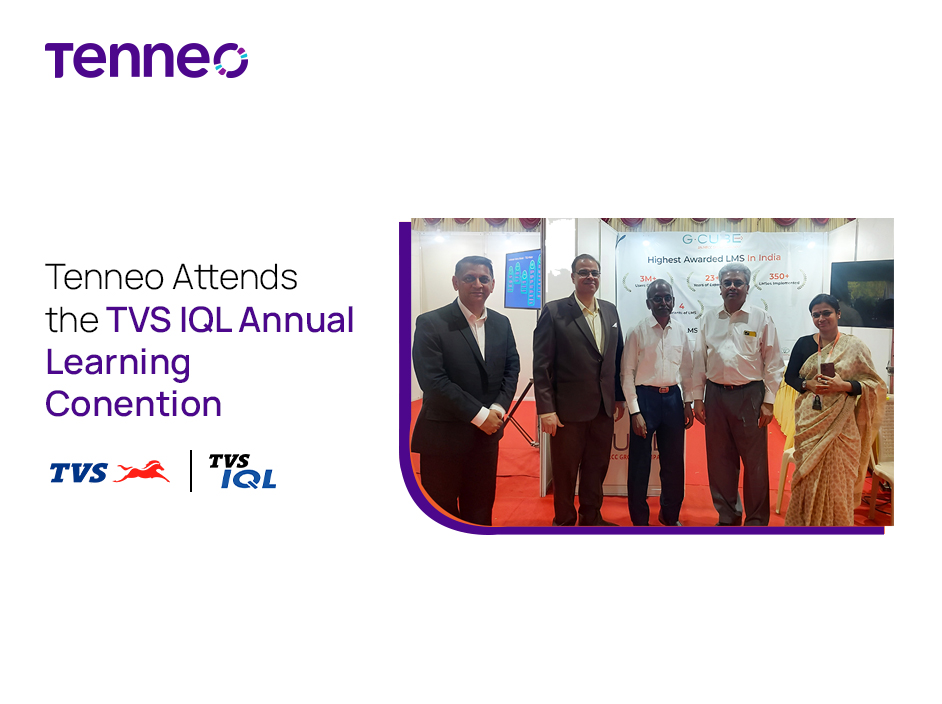 Tenneo Attends TVS IQL's10th Annual Learning Convention 2023 - Tenneo