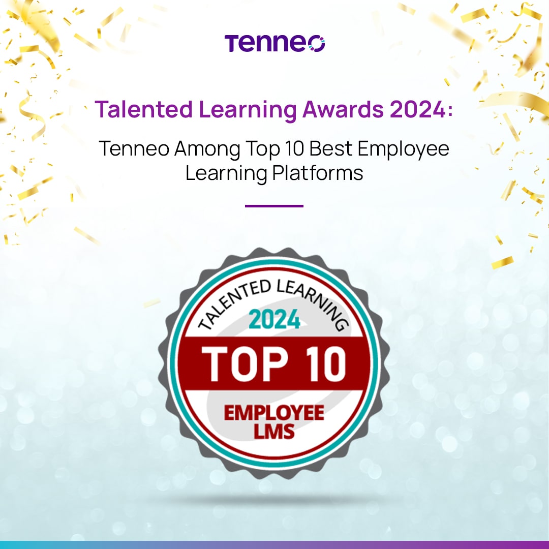 Tenneo Wins Top 10 Best Employee LMS at Talented Learning Awards 2024